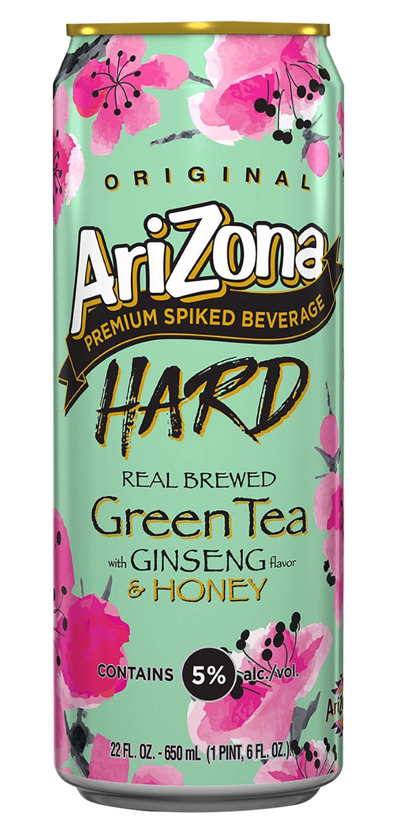 ARIZONA HARD GREEN TEA 22OZ – Banks Wines & Spirits