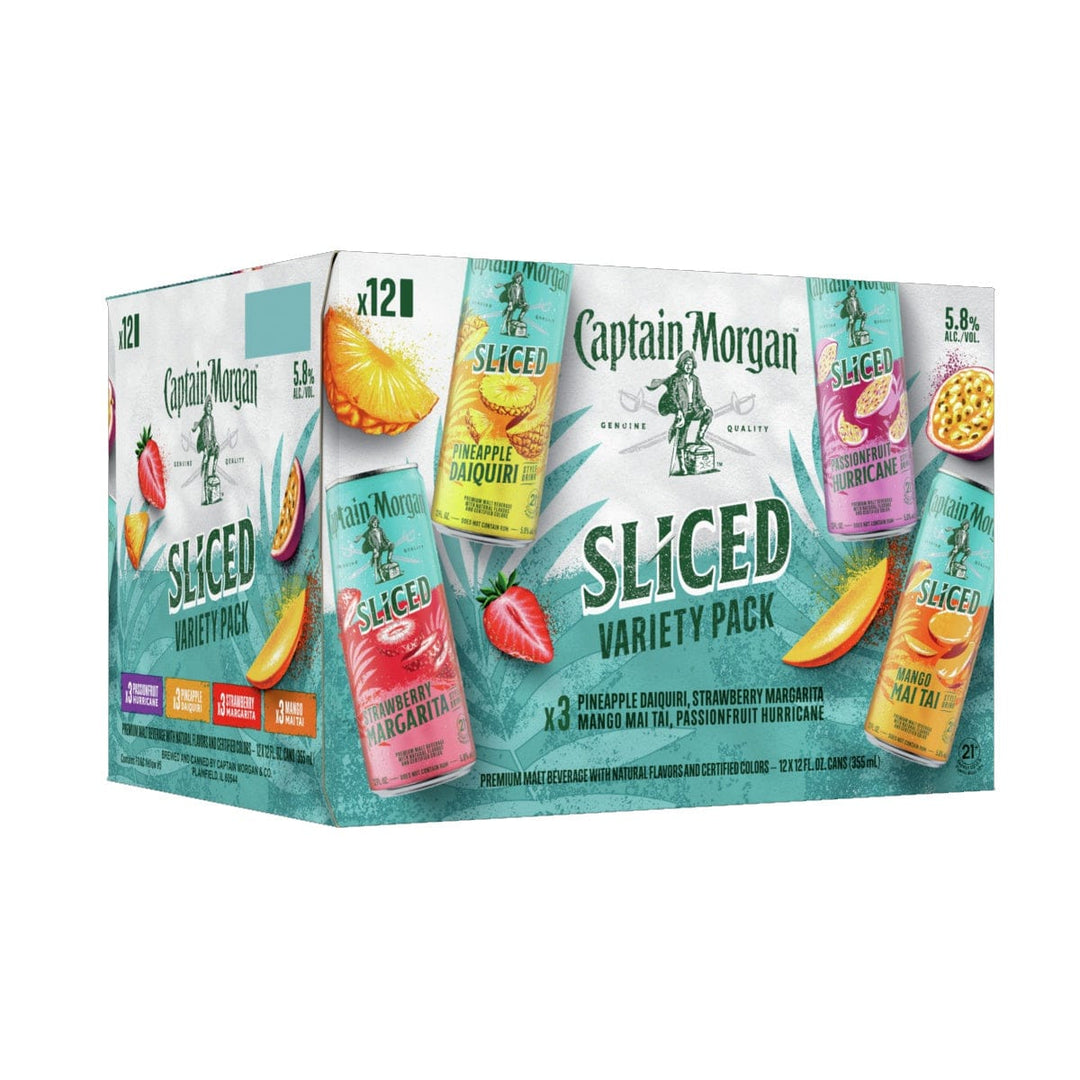 CAPTAIN MORGAN SLICED VARIETY 12PK – Banks Wines & Spirits