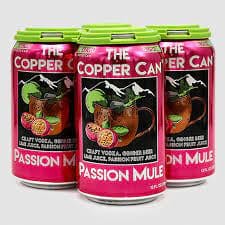 COPPER CANS PASSION FRUIT MOSCOW MULE 4PK – Banks Wines & Spirits