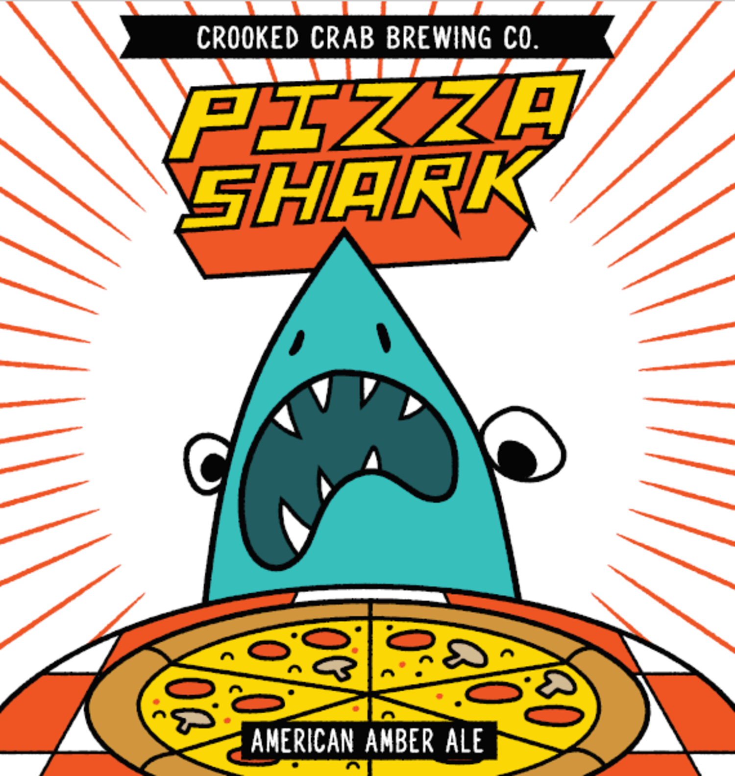 CROOKED CRAB PIZZA SHARK 6PK – Banks Wines & Spirits