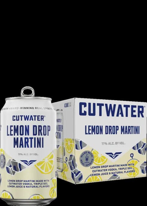 CUTWATER LEMON DROP MARTINI 4PK – Banks Wines & Spirits