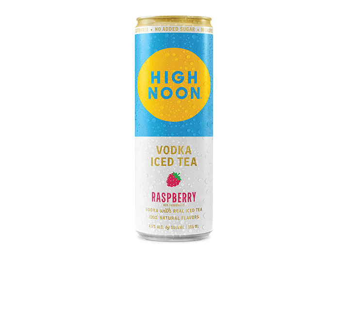 HIGH NOON RASPBERRY ICED TEA VODKA 4PK – Banks Wines & Spirits