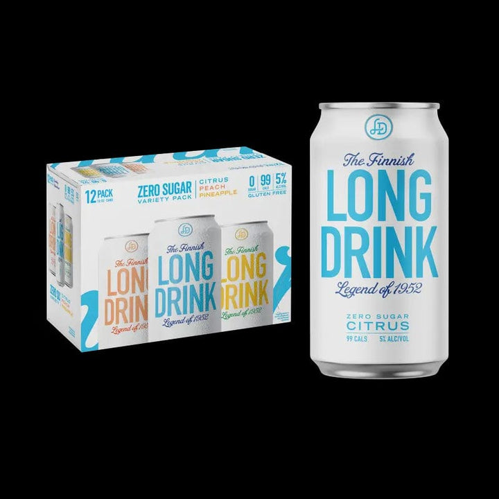 LONG DRINK ZERO SUGAR COCKTAIL VARIETY 12 PACK CANS – Banks Wines & Spirits