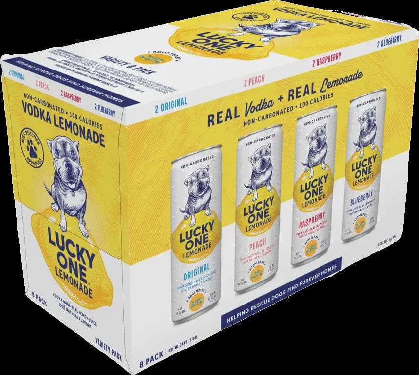 LUCKY ONE LEMONADE VARIETY 8PK – Banks Wines & Spirits