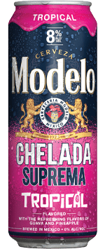 MODELO CHELADA SUPREMA TROPICAL 24OZ CAN – Banks Wines & Spirits