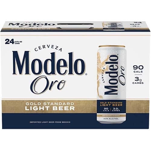 MODELO ORO 24PK CAN – Banks Wines & Spirits