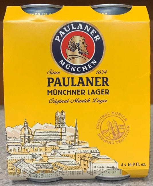 PAULANER MUNCHER LAGER 4PK CAN – Banks Wines & Spirits