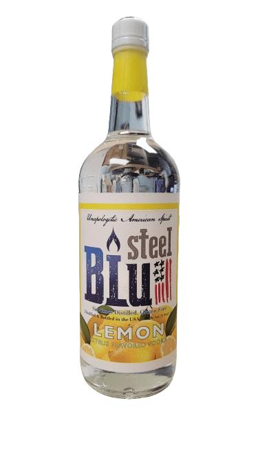STEEL BLU LEMON VODKA 1L – Banks Wines & Spirits