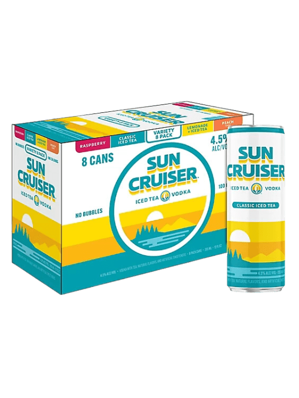 SUN CRUISER ICED TEA VARIETY 8PK – Banks Wines & Spirits