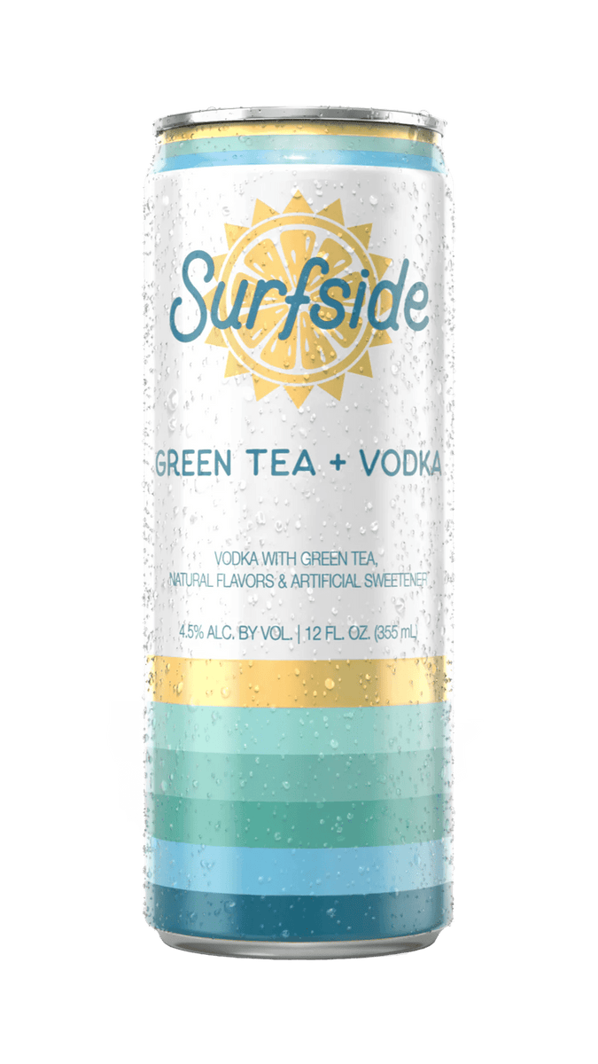 SURFSIDE GREEN TEA & VODKA 4PK – Banks Wines & Spirits