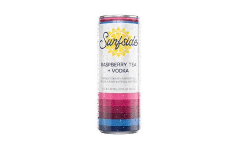 SURFSIDE RASPBERRY TEA & VODKA 4PK – Banks Wines & Spirits