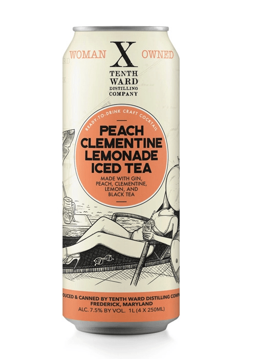 TENTH WARD PEACH CLEMENTINE LEMONADE ICED TEA 4PK – Banks Wines & Spirits