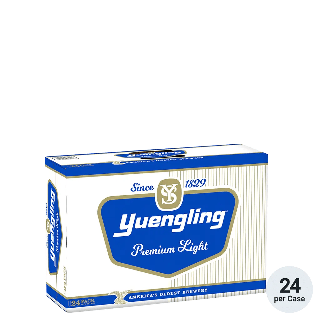 YUENGLING PREMIUM LIGHT 24PK CASE – Banks Wines & Spirits
