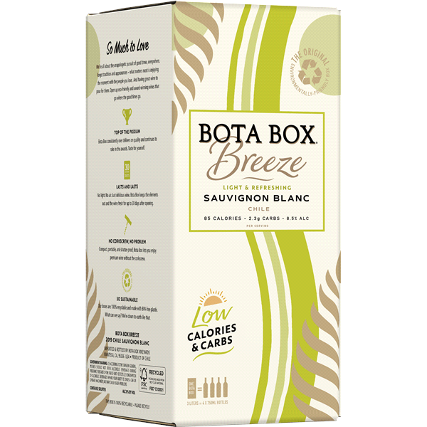 BOTA BREEZE SAUVIGNON BLANC 3L – Banks Wines & Spirits