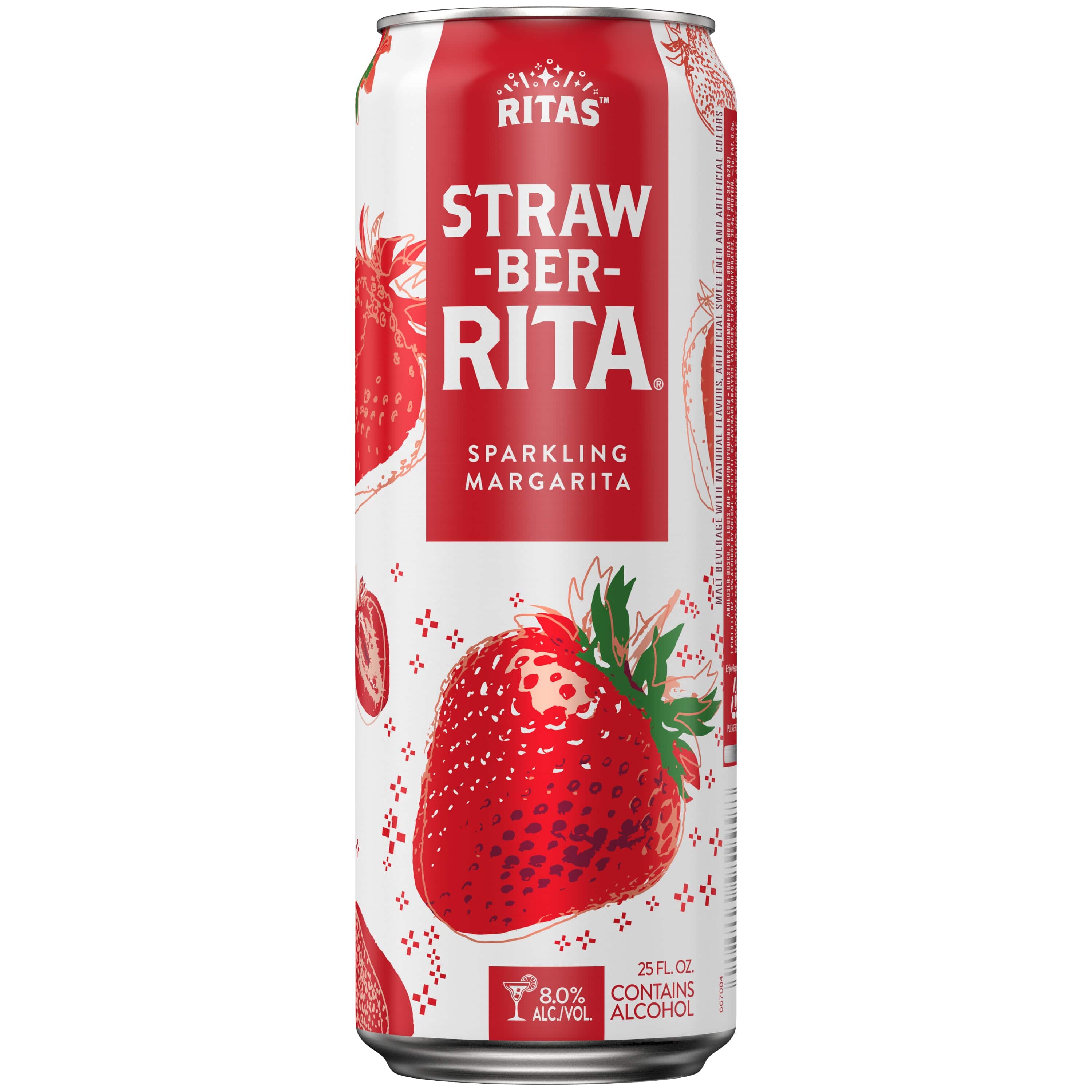 BUD LIGHT RITA STRAWBERRY- 25 OZ CAN – Banks Wines & Spirits