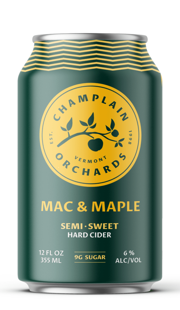 CHAMPLAIN ORCHARDS MAC & MAPLE 4PK – Banks Wines & Spirits