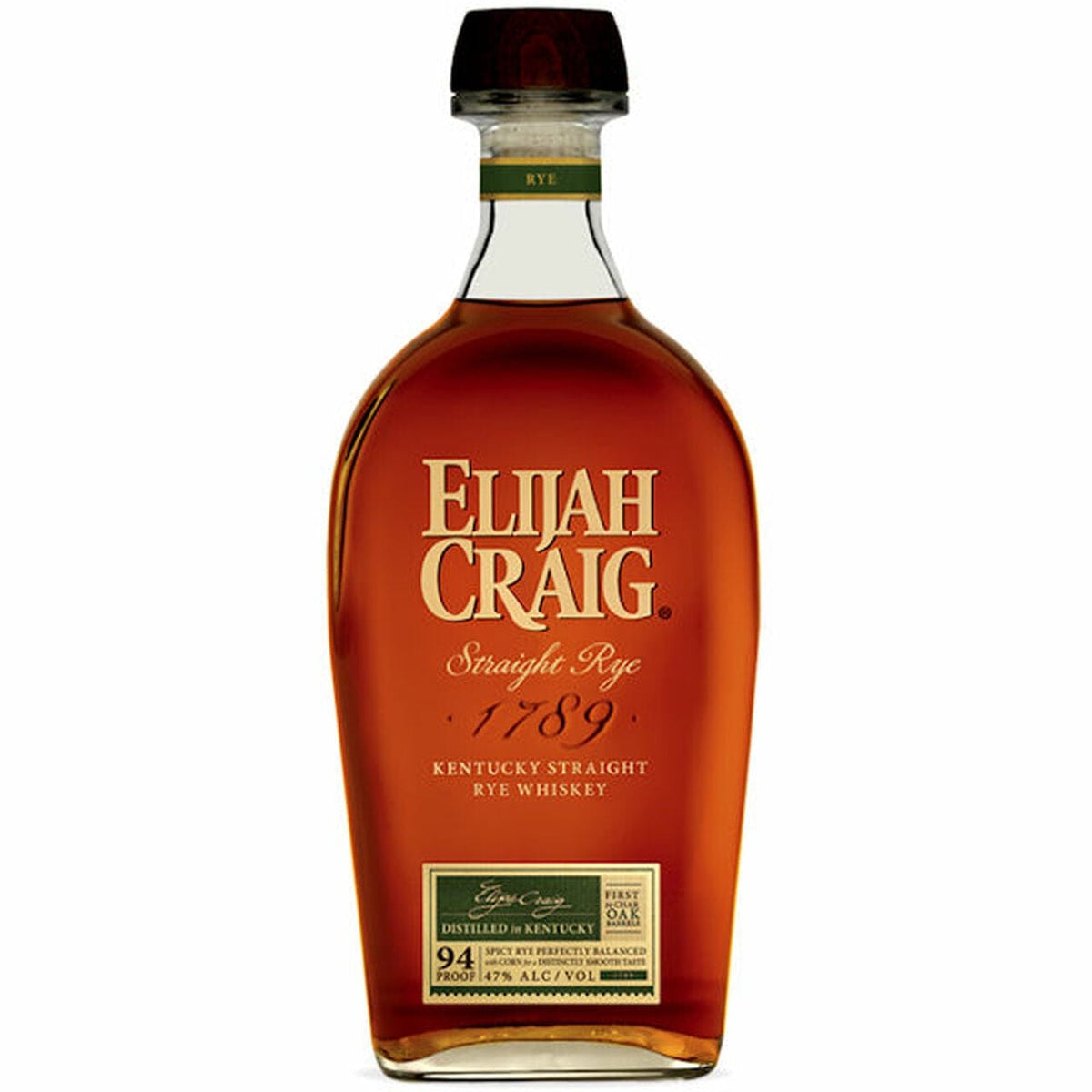ELIJAH CRAIG STRAIGHT RYE WHISKEY 750ML – Banks Wines & Spirits