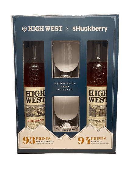 HIGH WEST BOURBON DOUBLE RYE GIFT SET – Banks Wines & Spirits
