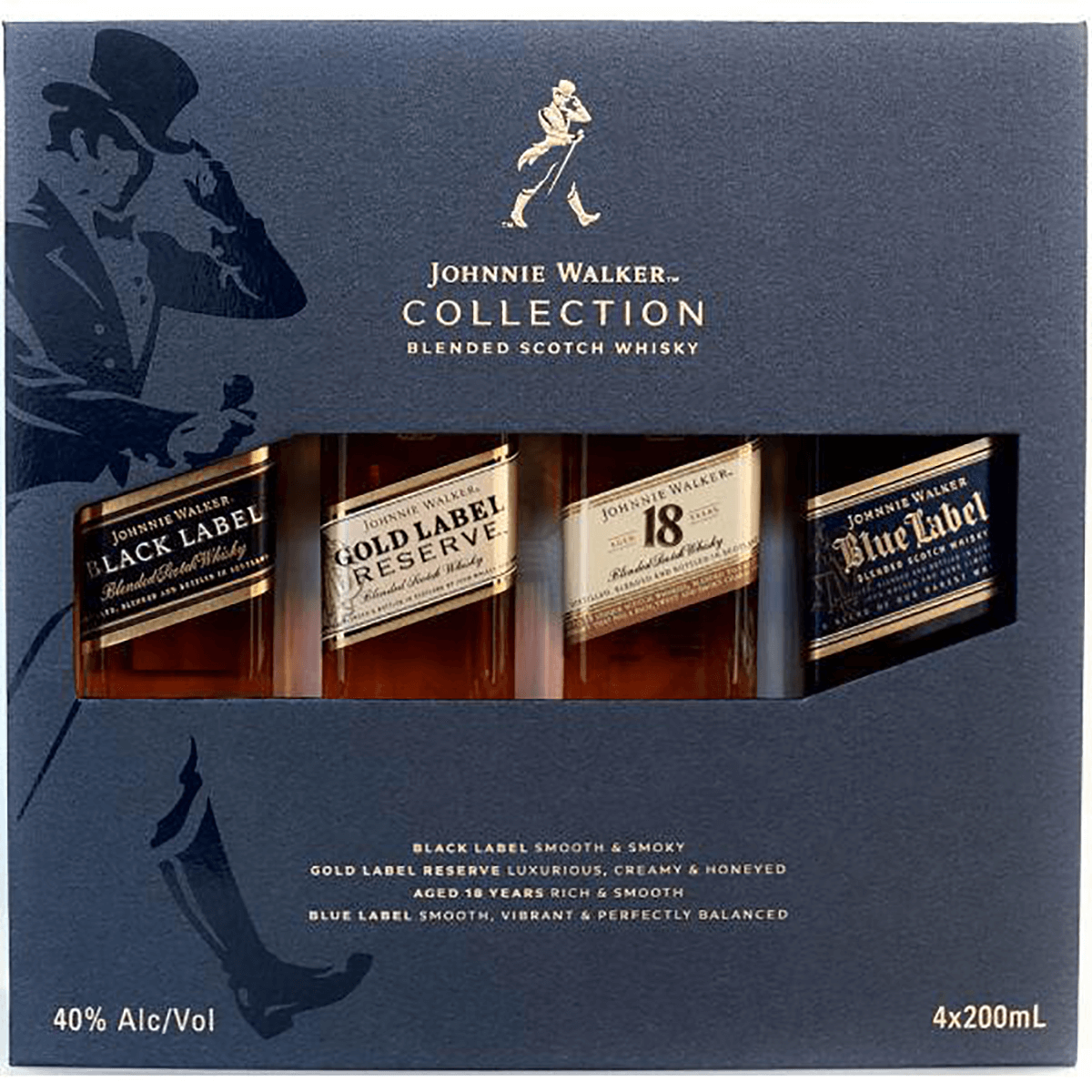 JOHNNIE WALKER COLLECTION 375ML 4PK – Banks Wines & Spirits