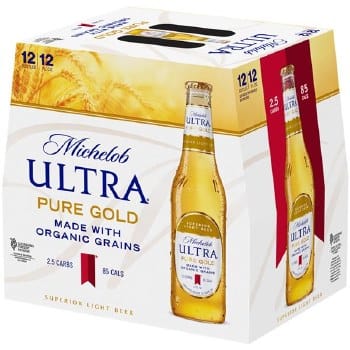 MICHELOB ULTRA PURE GOLD 12PK BTL – Banks Wines & Spirits