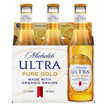 MICHELOB ULTRA PURE GOLD 6PK BTL – Banks Wines & Spirits