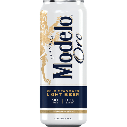 MODELO ORO 24OZ CAN – Banks Wines & Spirits