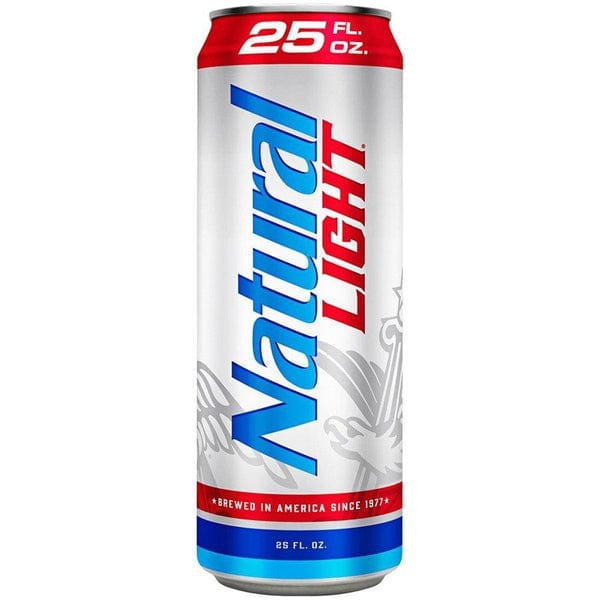 NATURAL LIGHT 25OZ CAN – Banks Wines & Spirits