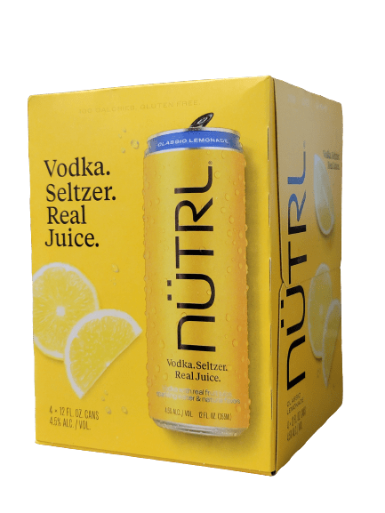 NUTRL CLASSIC LEMONADE 4PK – Banks Wines & Spirits
