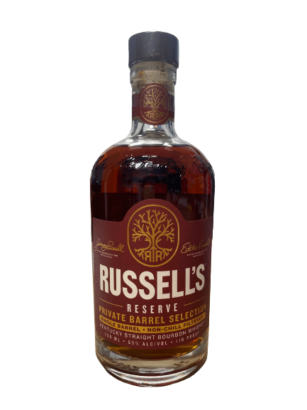RUSSELL'S RESERVE BOURBON BWS SINGLE BARREL 750ML – Banks Wines & Spirits