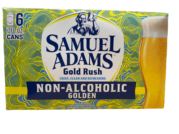SAM ADAMS GOLD RUSH NA 6PK – Banks Wines & Spirits