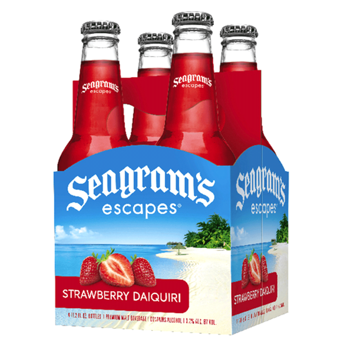 SEAGRAMS STRAWBERRY DAIQUIRI 4PK BTL – Banks Wines & Spirits