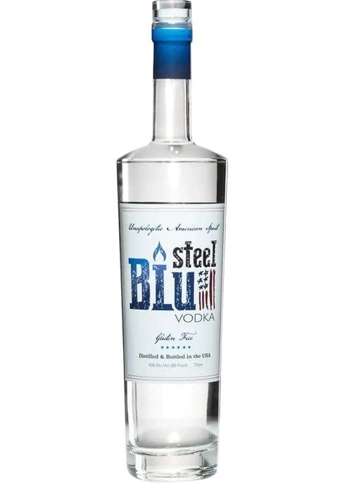 STEEL BLU VODKA 750ML – Banks Wines & Spirits